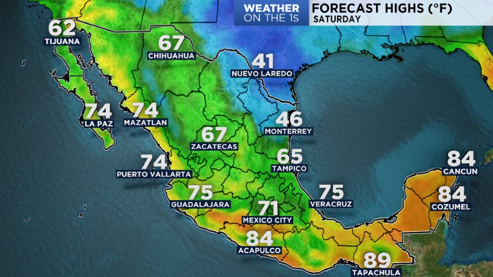 Temps & Almanacs | South TX / El Paso | Spectrum News 1